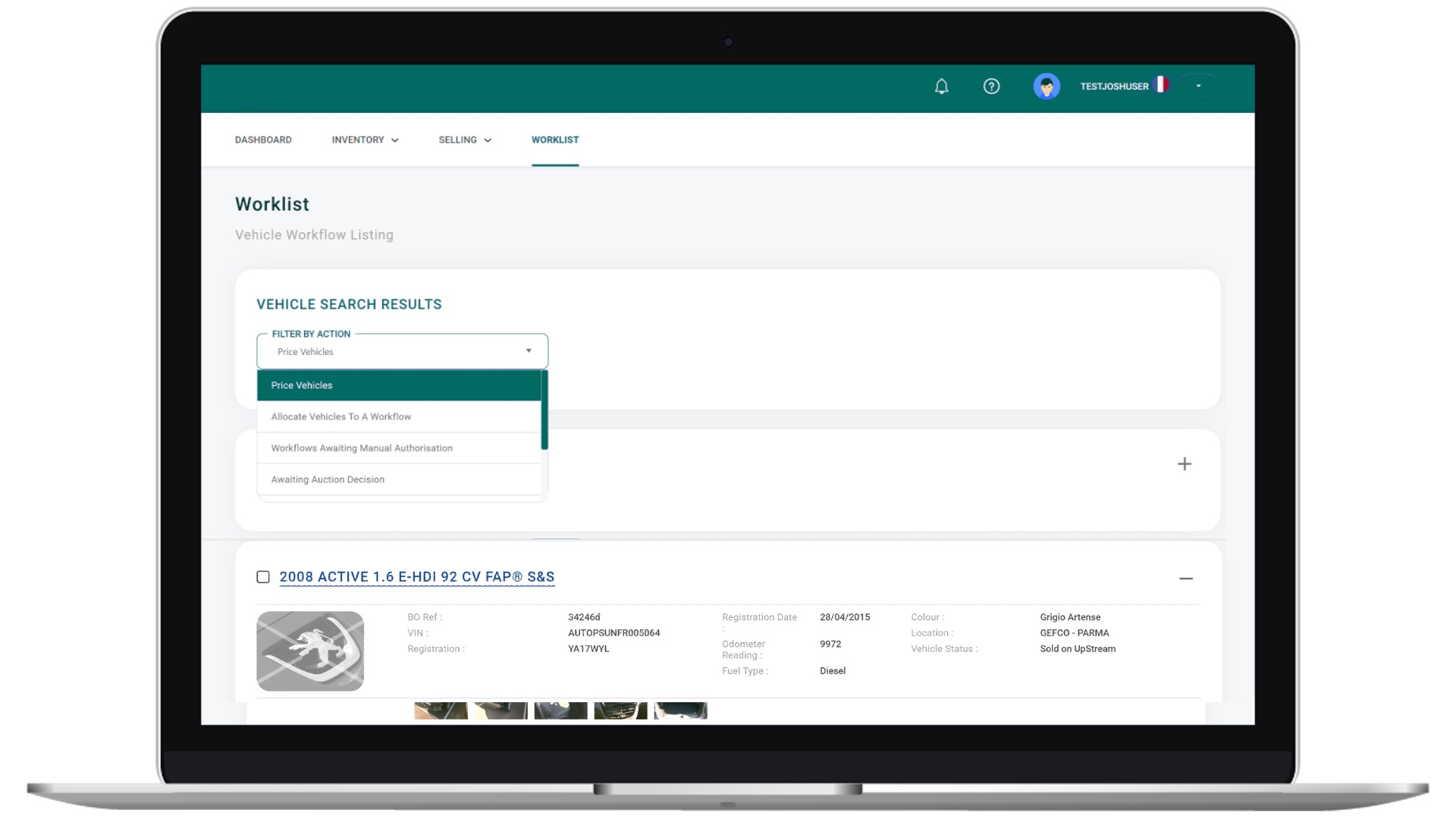 Used car remarketing and vehicle inventory management software | RMS ...